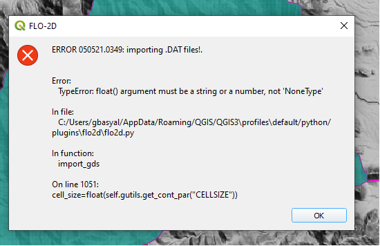 Fix Error Message · Issue #781 · FLO-2DSoftware/qgis-flo-2d-plugin · GitHub