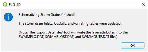 Update Message Storm Drain · Issue 804 · Flo 2dsoftwareqgis Flo 2d