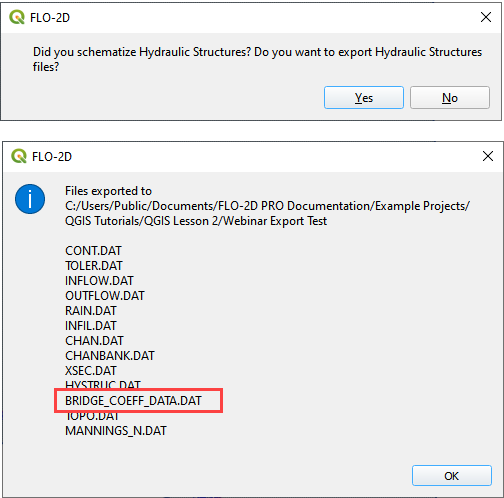 Bridge coeff not needed for regular hystruct · Issue #888 · FLO-2DSoftware/qgis-flo-2d-plugin ...
