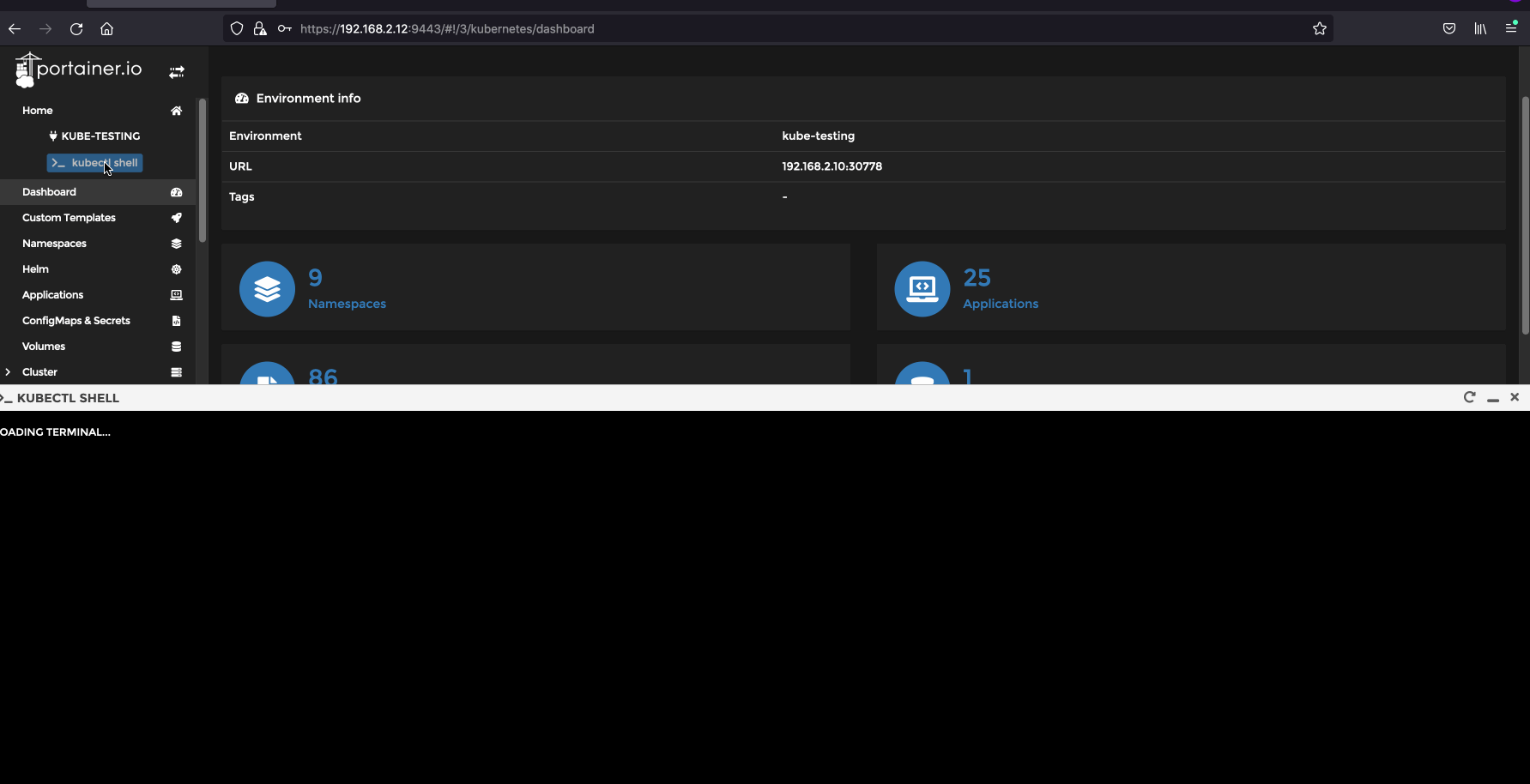 Kubectl Shell loading failed · Issue #7301 · portainer/portainer · GitHub