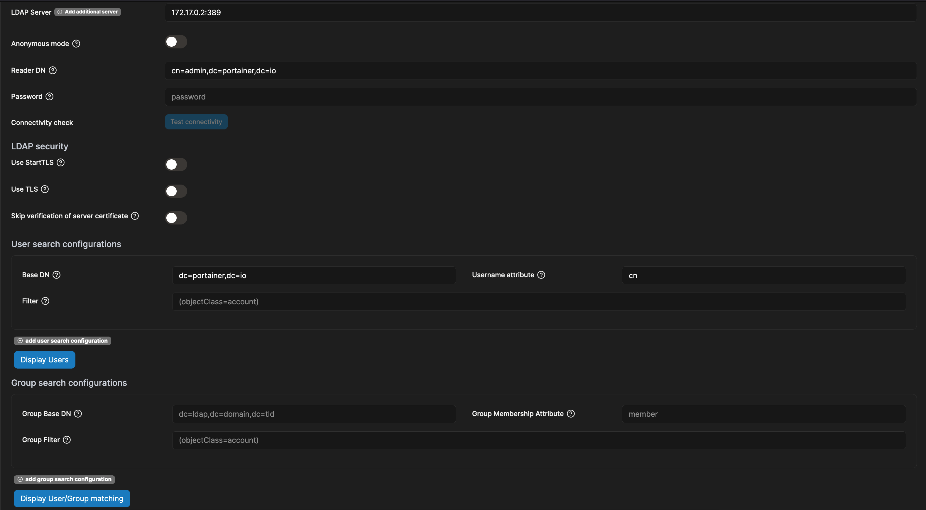 [openldap] connect LDAP to teams and groups · Issue #7858 · portainer/portainer · GitHub