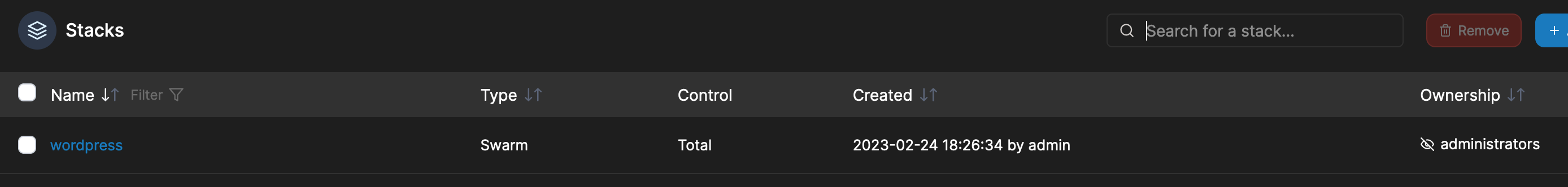 Portainer REST API & Control over this stack is limited. · Issue #6481 ...