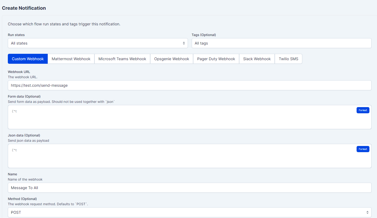 Add a general purpose webhook notification block · Issue #9526 · PrefectHQ/prefect · GitHub