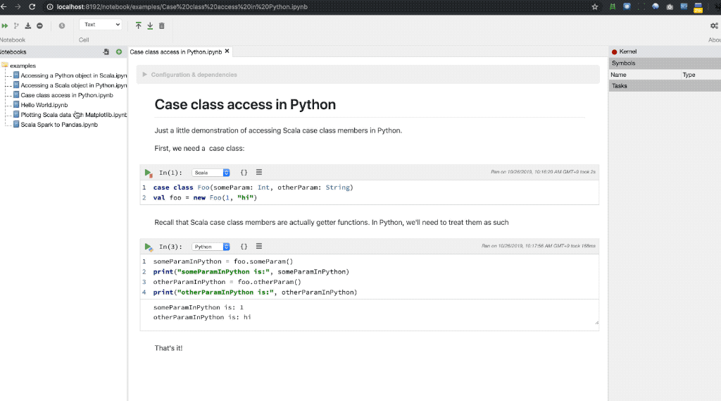 The cursor shape for the list of notebooks. · Issue #585 · polynote/polynote · GitHub