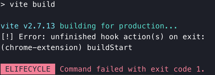 Vite Build Error · Issue #193 · crxjs/chrome-extension-tools · GitHub