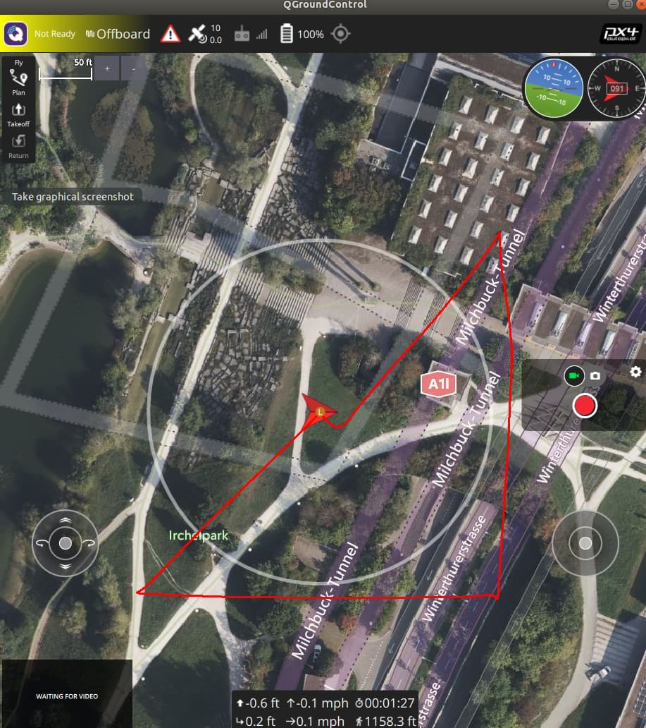 Simulation take off motion not vertical , because [health_and_arming_checks] Preflight Fail ...