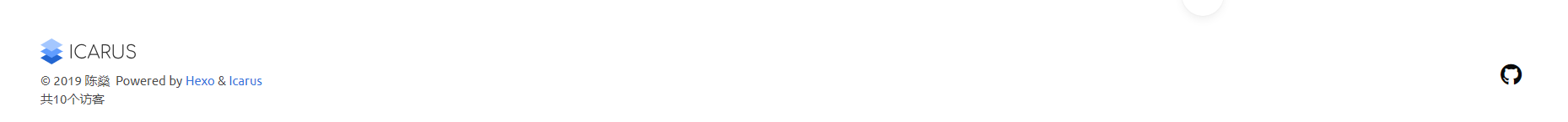 页面footer居中问题 · Issue #410 · ppoffice/hexo-theme-icarus · GitHub