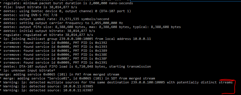 merge and ad-hoc UDP source · Issue #64 · tsduck/tsduck · GitHub