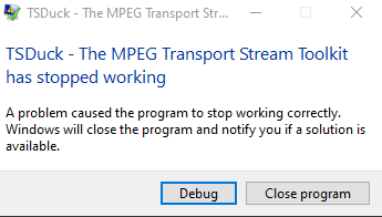 Is fork broken? · Issue #633 · tsduck/tsduck · GitHub
