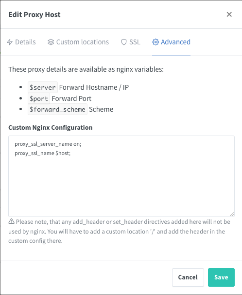 Updating To V2920 Breaks Cloudflared Tunnel · Issue 2696 · Nginxproxymanagernginx Proxy