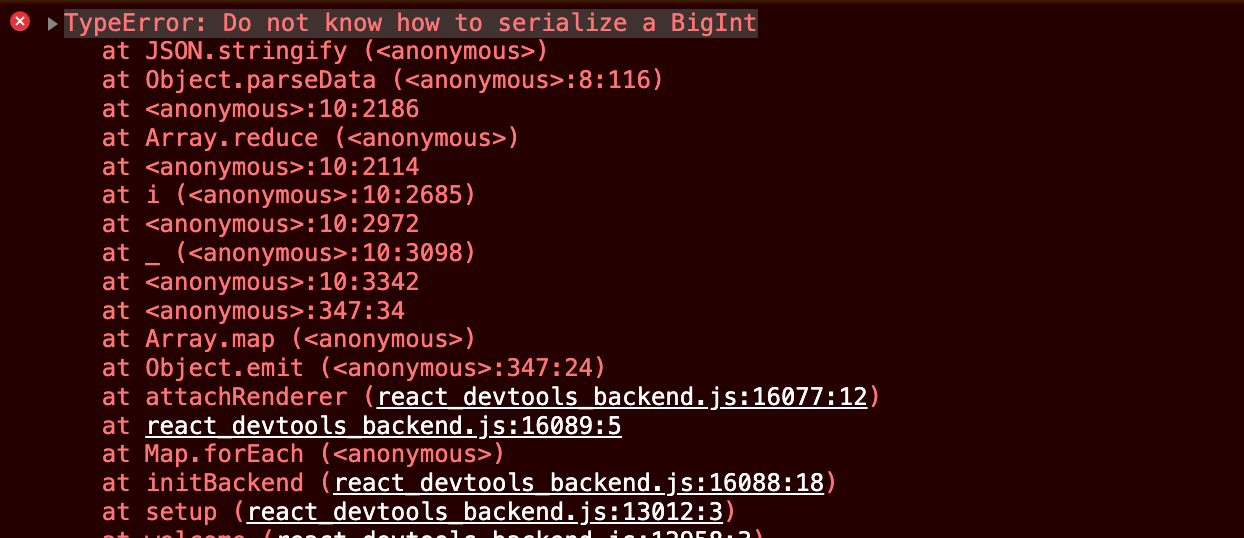 InputNumber 组件控制台报错 TypeError: Do not know how to serialize a BigInt · Issue #34730 · ant-design ...