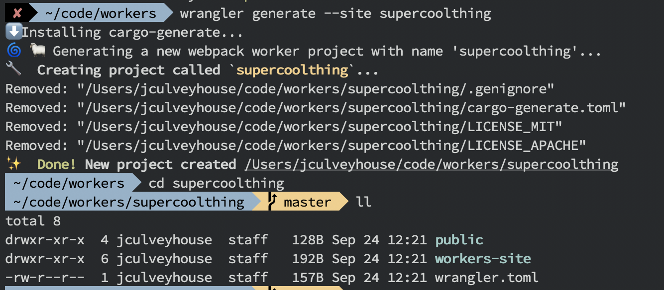 Minor documentation issue with `wrangler generate` · Issue #397 · cloudflare/workers-docs · GitHub
