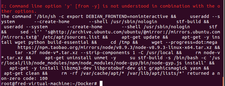 run Dockerfile occurs some error. · Issue #829 · openstf/stf · GitHub