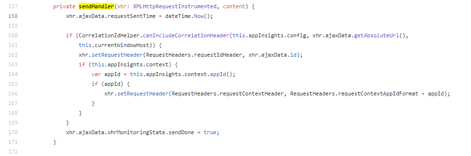 Will ApplicationInsights-JS support "Request-Id" header for "fetch" method in client's CORS ...