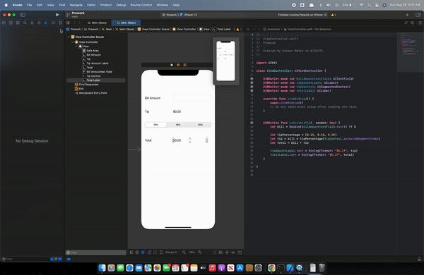 GitHub - darpanmehra/iOS-Tip-Calculator: Codepath iOS Course Prework GitHub - darpanmehra/iOS-Tip-Calculator: Codepath iOS Course Prework