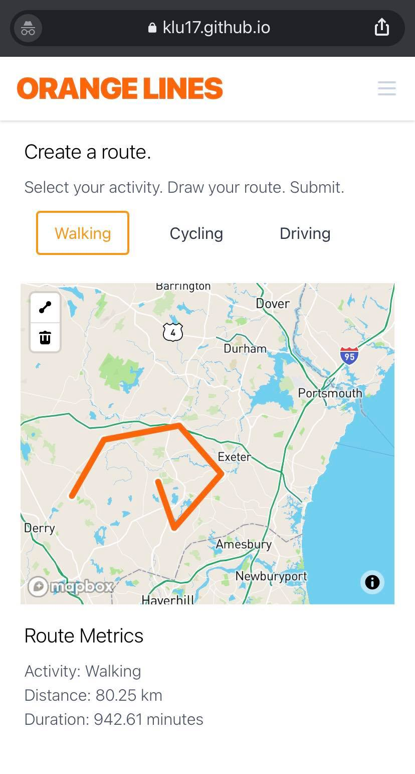 GitHub - karmenlu/orange-lines