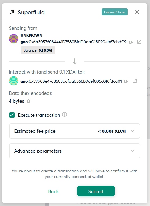 Gnosis Chain - Gas estimation fails · Issue #3435 · 5afe/safe-react · GitHub