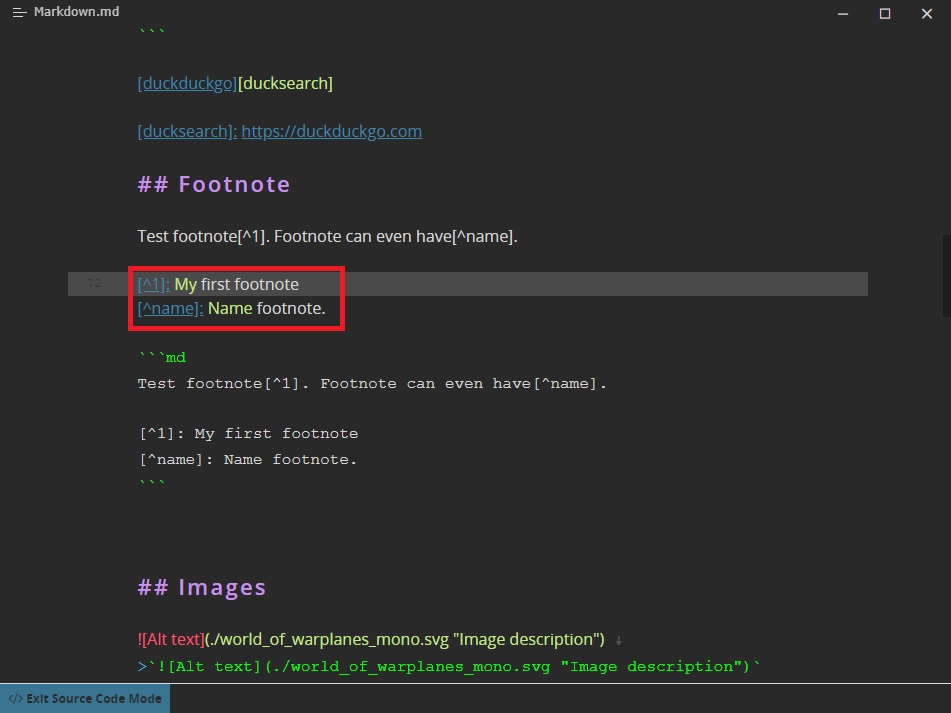 Wrong footnote definition syntax coloring in source mode · Issue #3967 · typora/typora-issues ...
