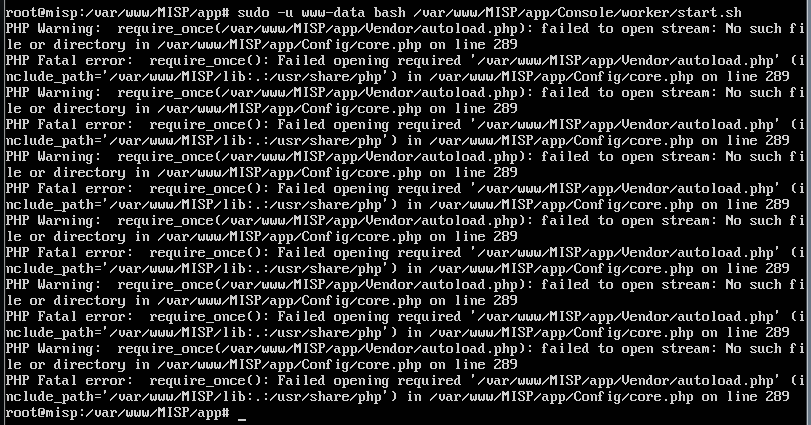 500 server error after git pull · Issue #4067 · MISP/MISP · GitHub
