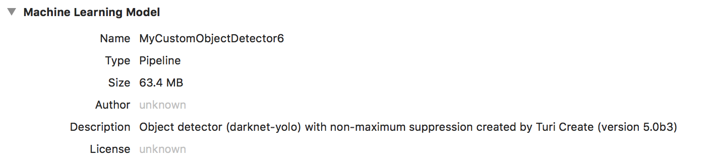 tc.object_detector.create doesn't create VNRecognizedObjectObservation ? · Issue #877 · apple ...