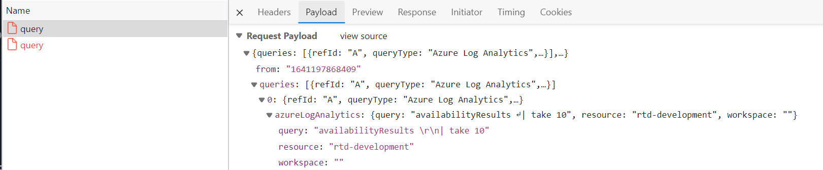 Azure Monitor DS: Logs resource picker does not have support for variables. · Issue #43618 ...