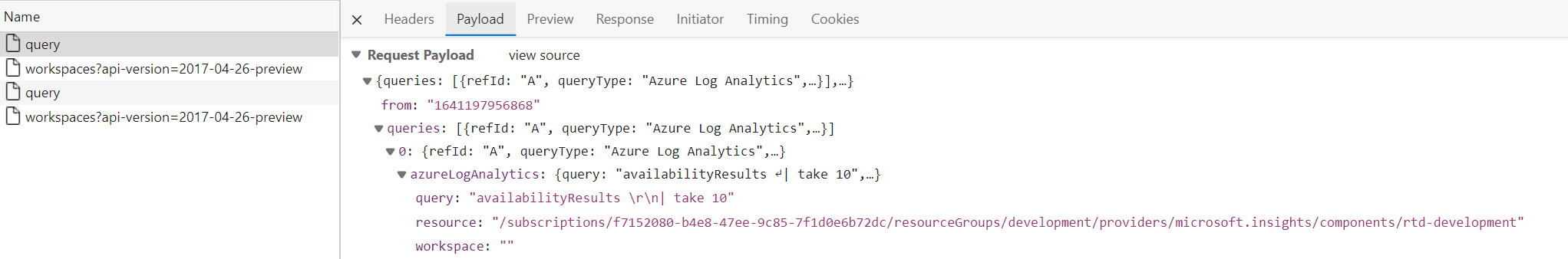 Azure Monitor DS: Logs resource picker does not have support for variables. · Issue #43618 ...