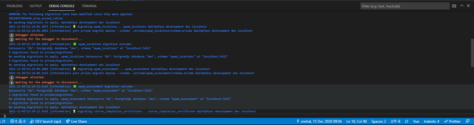 Debug console does not stick to bottom of feed · Issue #136204 ...