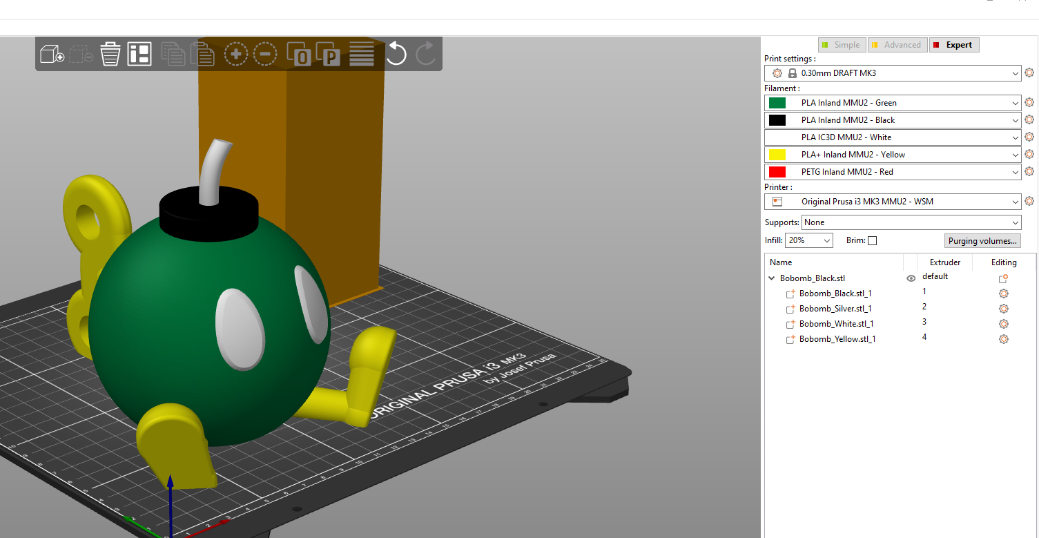 Changing Filament (With Different Colors) Does Not Update 3D Editor ...