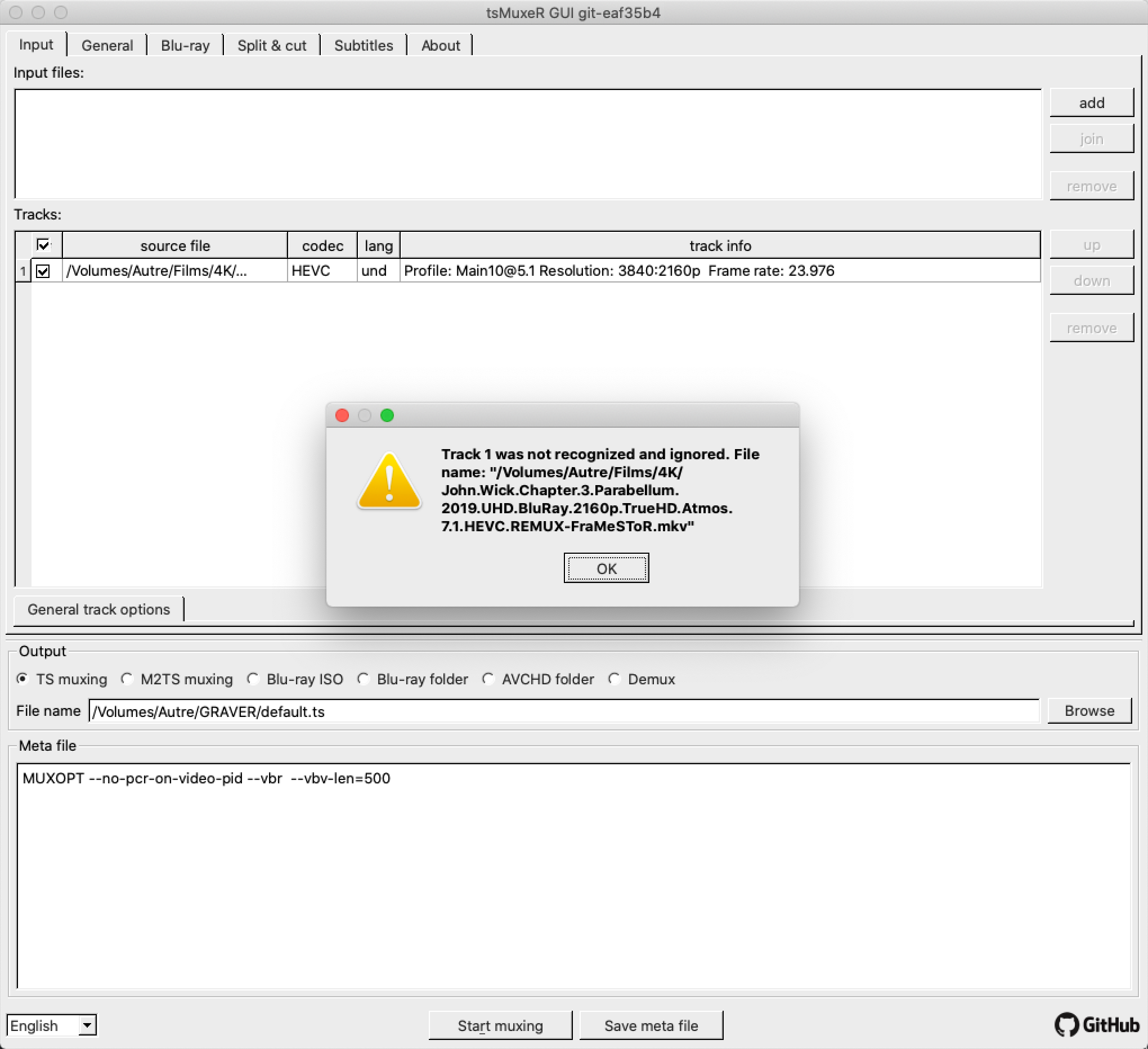 Problem with Dolby Atmos audio · Issue #256 · justdan96/tsMuxer · GitHub