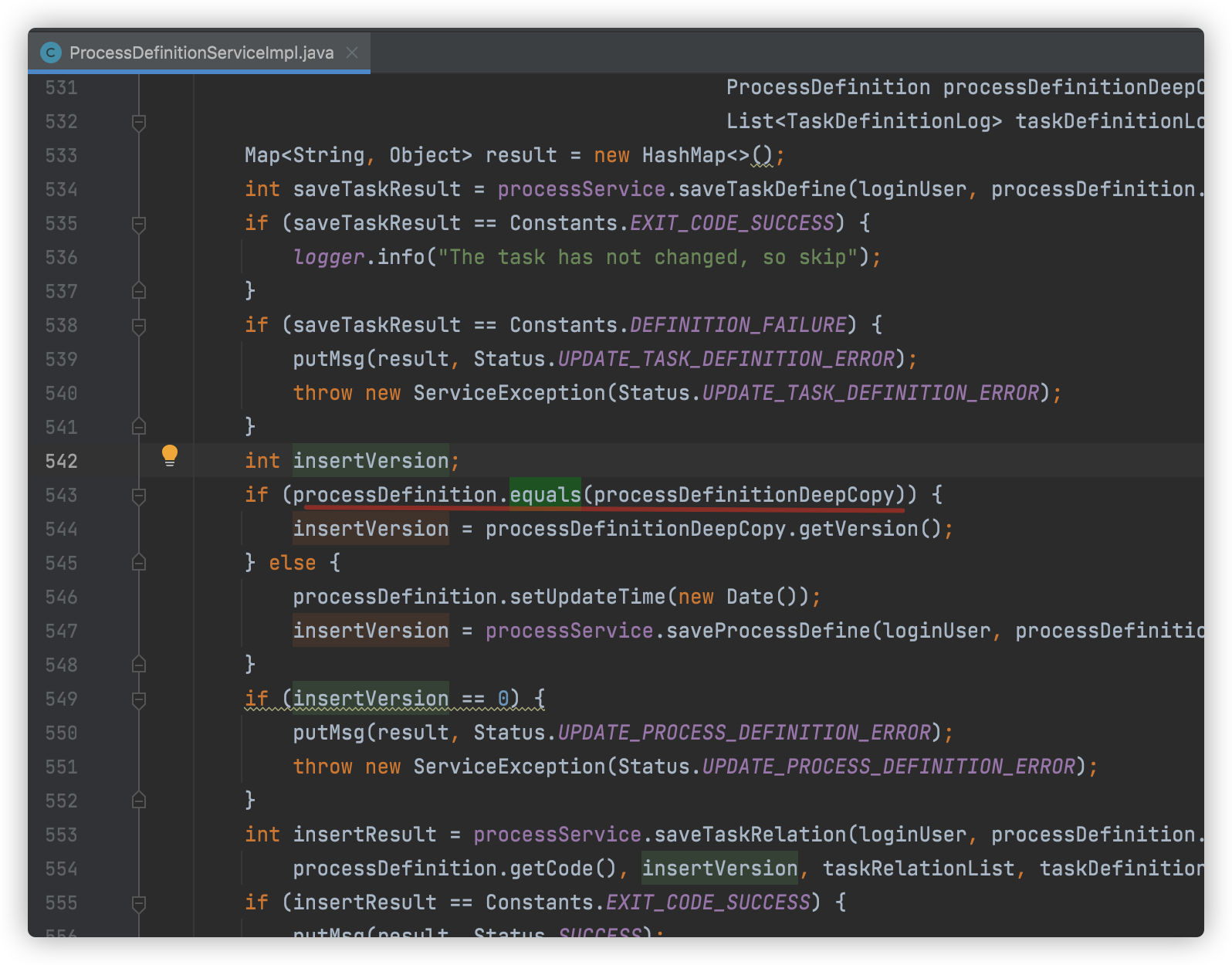 [Bug] [api] change process definition no new version · Issue #6469 · apache/dolphinscheduler ...