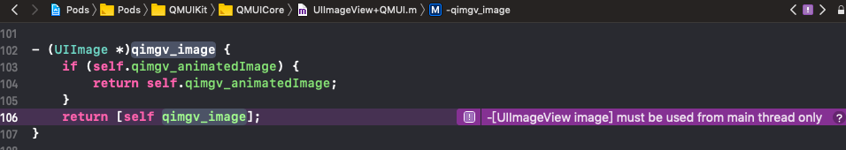 系统的 Uiimagepickercontroller 在 Allowsediting Yes 时会在子线程调用 Ui 代码导致界面卡顿 · Issue 611 · Tencent