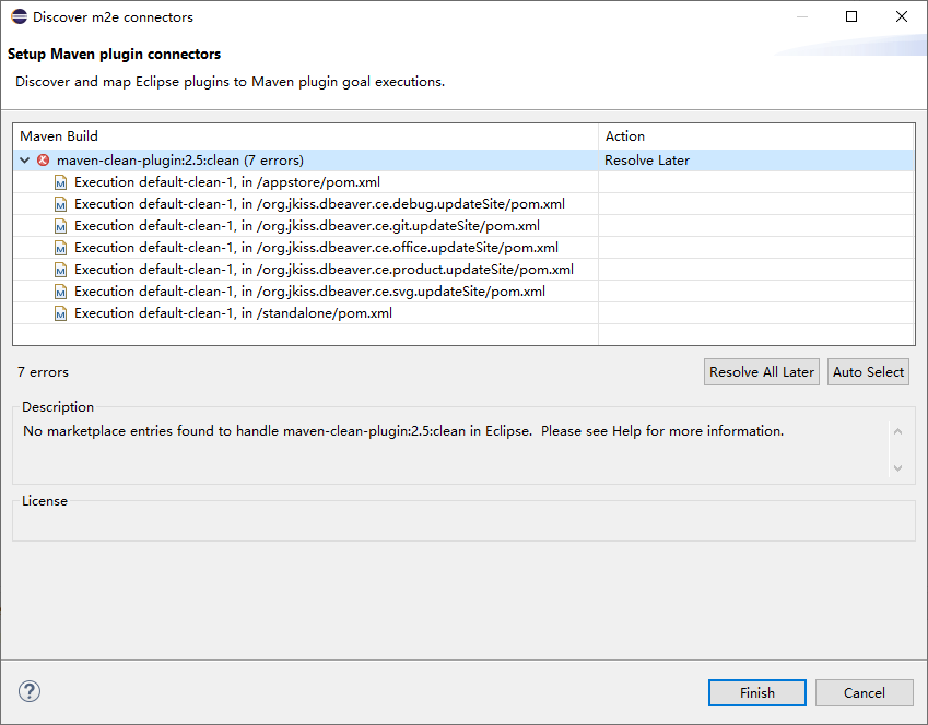 Eclipse import dbeaver22.2.0 occur some maven problems · dbeaver · Discussion #17687 · GitHub