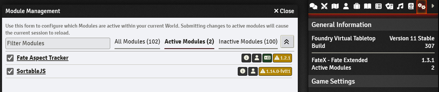 Support for version 11 · Issue #20 · Galdormin/FoundryVTT-Fate-Aspect-Tracker · GitHub