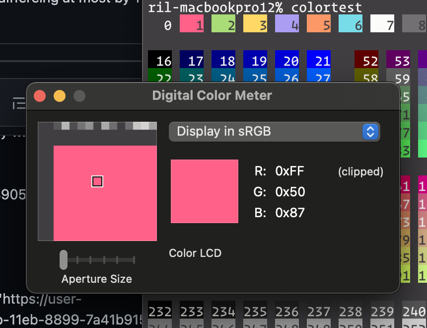 macOS: Text colors are rendered in display-native colorspace instead of sRGB · Issue #3823 ...