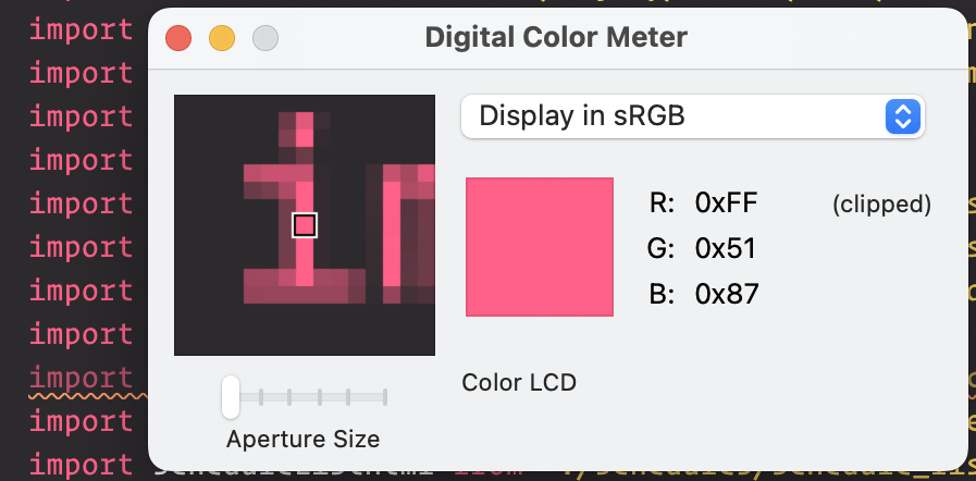 macOS incorrectly renders sRGB colors in native display profile · Issue ...
