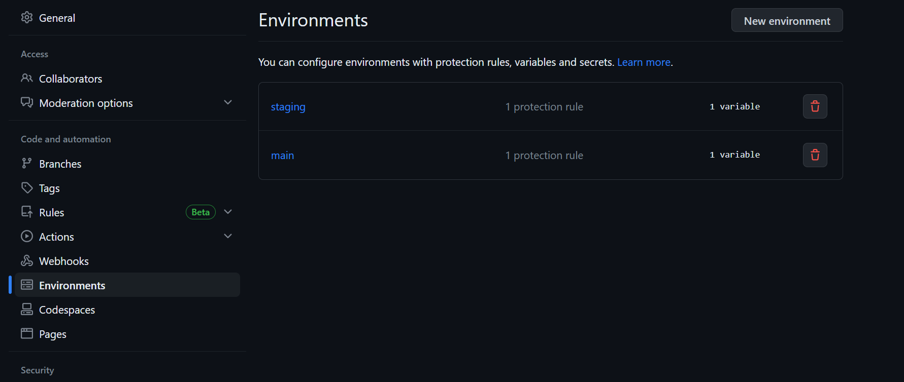 Make action use environment based on branch name · community · Discussion #56123 · GitHub