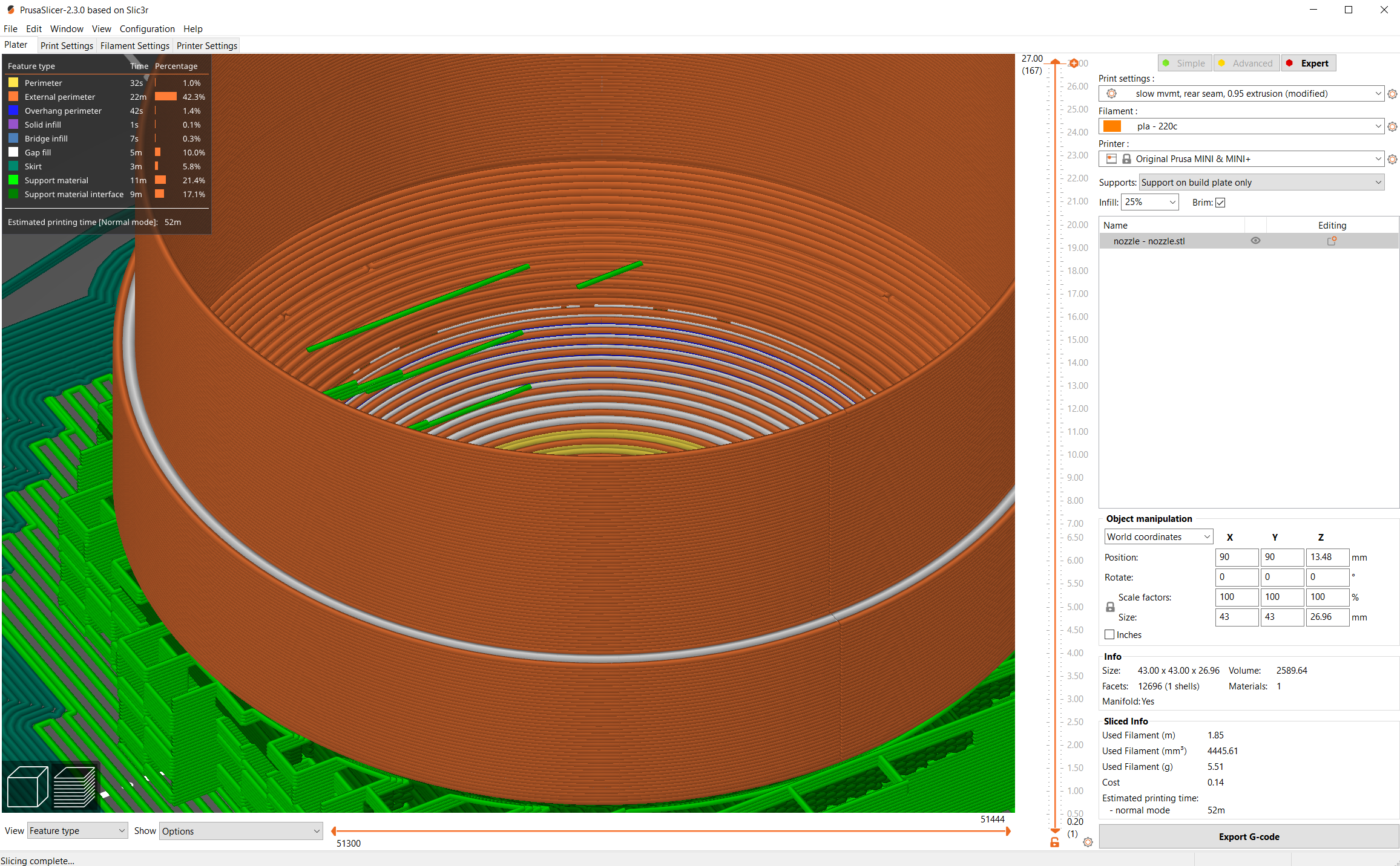 Support material in object · Issue #5987 · prusa3d/PrusaSlicer · GitHub