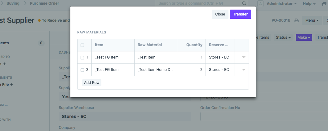 Reserved Qty For Subcontracting Not Reducing After Purchase Receipt · Issue 14897 · Frappe