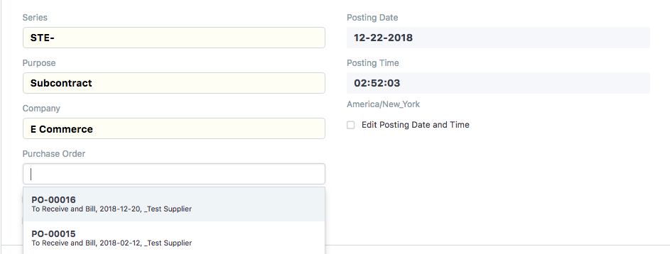 Reserved Qty For Subcontracting Not Reducing After Purchase Receipt · Issue 14897 · Frappe 