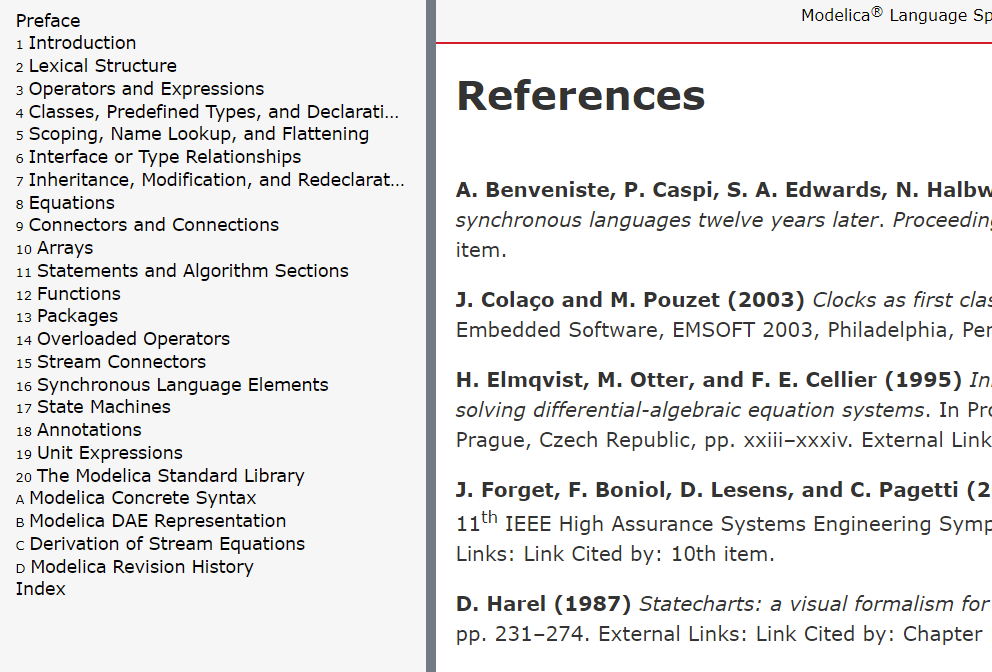 Disappearing Index and References · Issue #3093 · modelica/ModelicaSpecification · GitHub