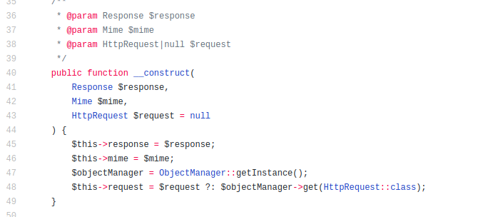 Magento 2.3.3. Wrong logic in get.php(static content serving) triggering exception ObjectManager ...