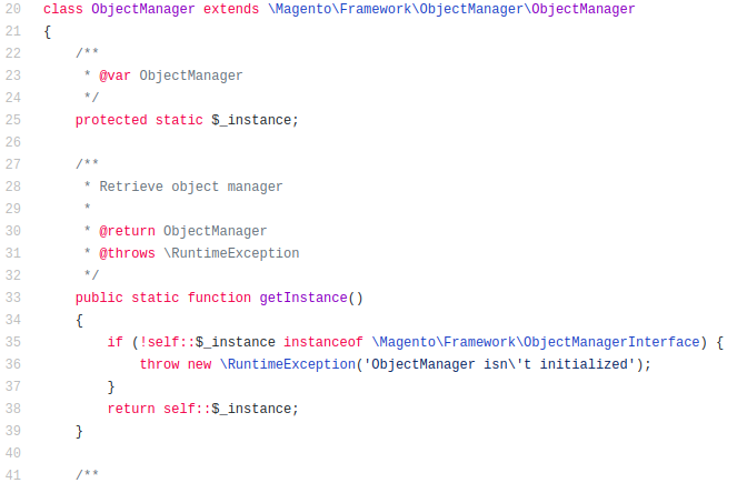 Magento 2.3.3. Wrong logic in get.php(static content serving) triggering exception ObjectManager ...