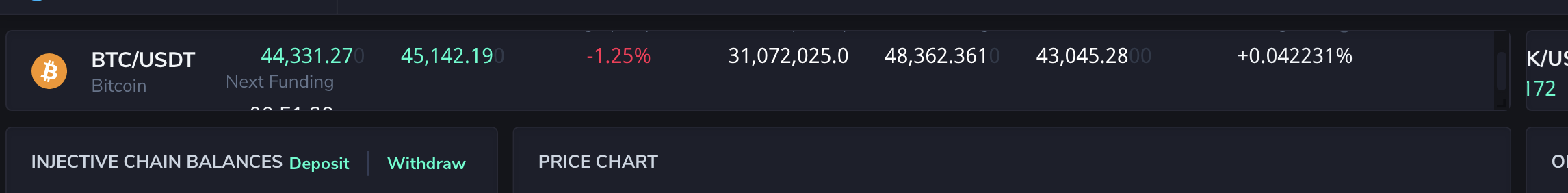 Symbol/Ticker - Not aligned correctly · Issue #197 · InjectiveLabs/injective-helix-demo · GitHub