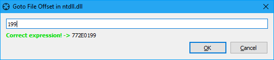 Go to file offset (ctrl+shift+g) address calculation is broken · Issue #1737 · x64dbg/x64dbg ...