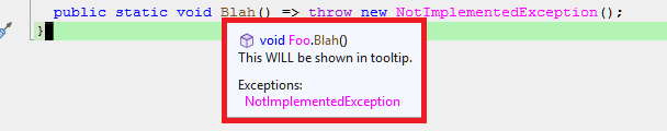 Intellisense tooltip should show docs from tag. · Issue #58140 · dotnet/roslyn · GitHub