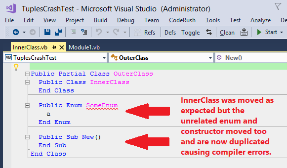 Vb Move Type To File Refactoring Moves Unrelated Members When Used On Nested Classes · Issue