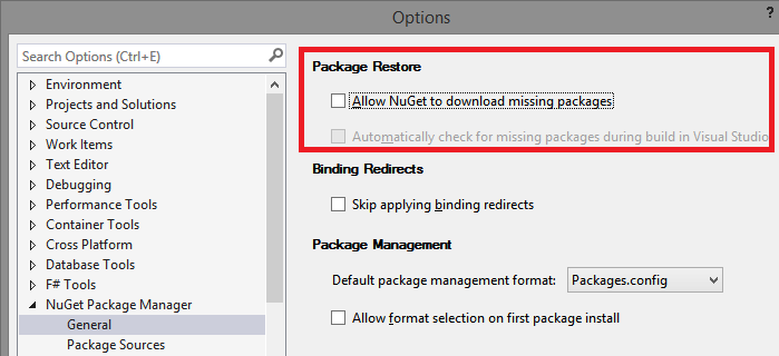 Improve error messages for portable class libraries created when NuGet is disabled. · Issue ...