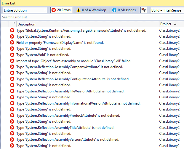 Improve error messages for portable class libraries created when NuGet is disabled. · Issue ...