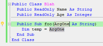 VB: "Rename tracking" doesn't work on parameters created via "Generate constructor". · Issue ...