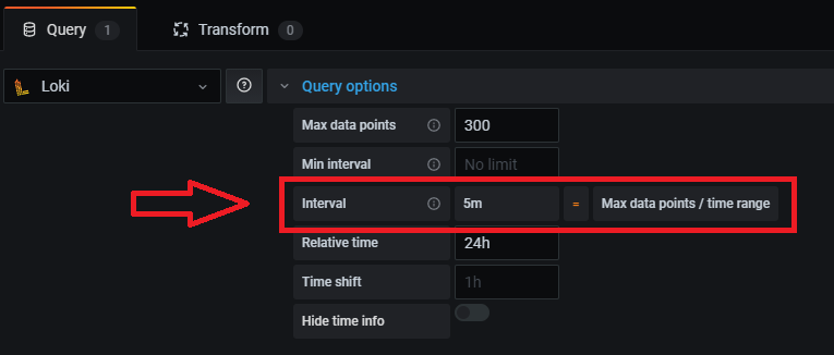 Interval description at Query Options with wrong formula · Issue #32819 · grafana/grafana · GitHub